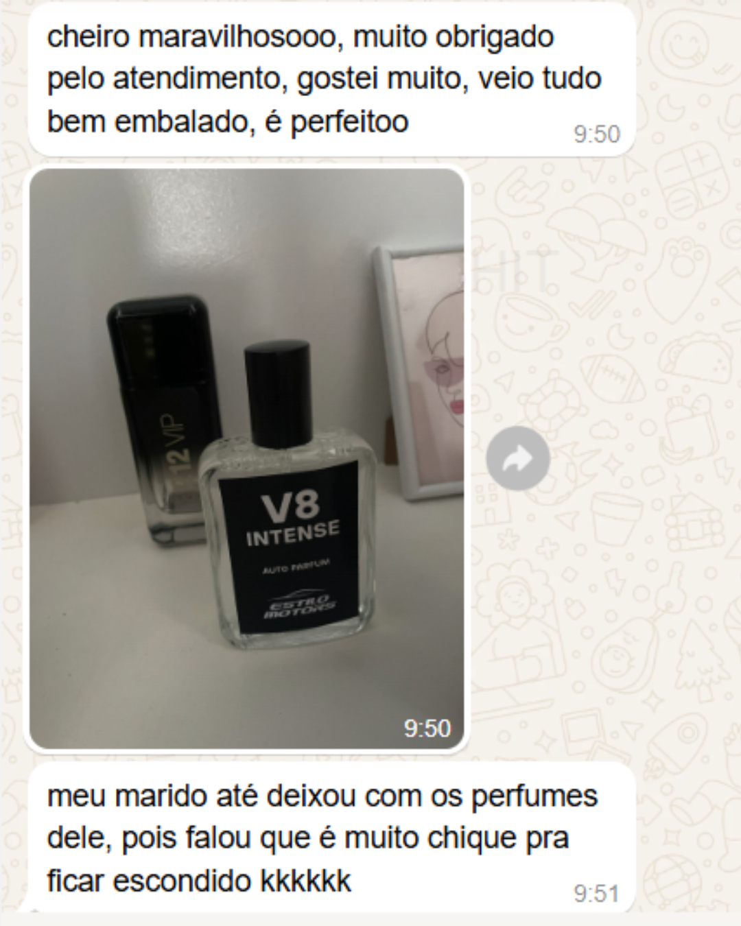 Perfume V8 Intense - Estilo Motors