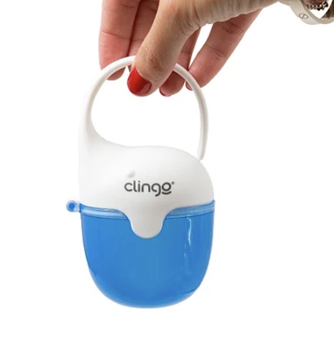 Porta Chupeta Baleia Clingo - Shop Kids