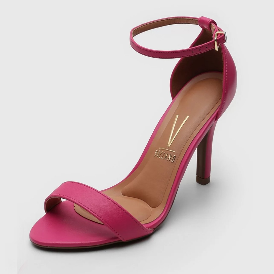 Sandália Vizzano Lisa Rosa Salto Fino - Tema Evolve