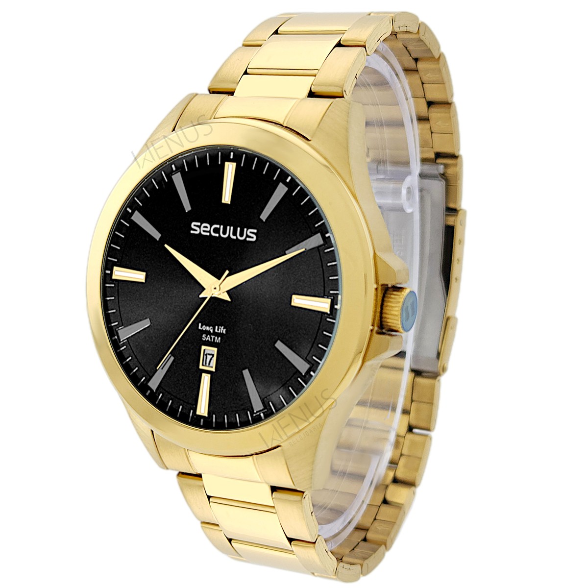 Relógio Seculus Masculino Original - Relojoaria Wênus