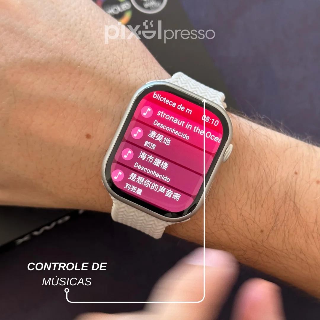 XW9 Pro Smartwatch: AMOLED Dual-Core, Esportivo, Resistente à Água ...