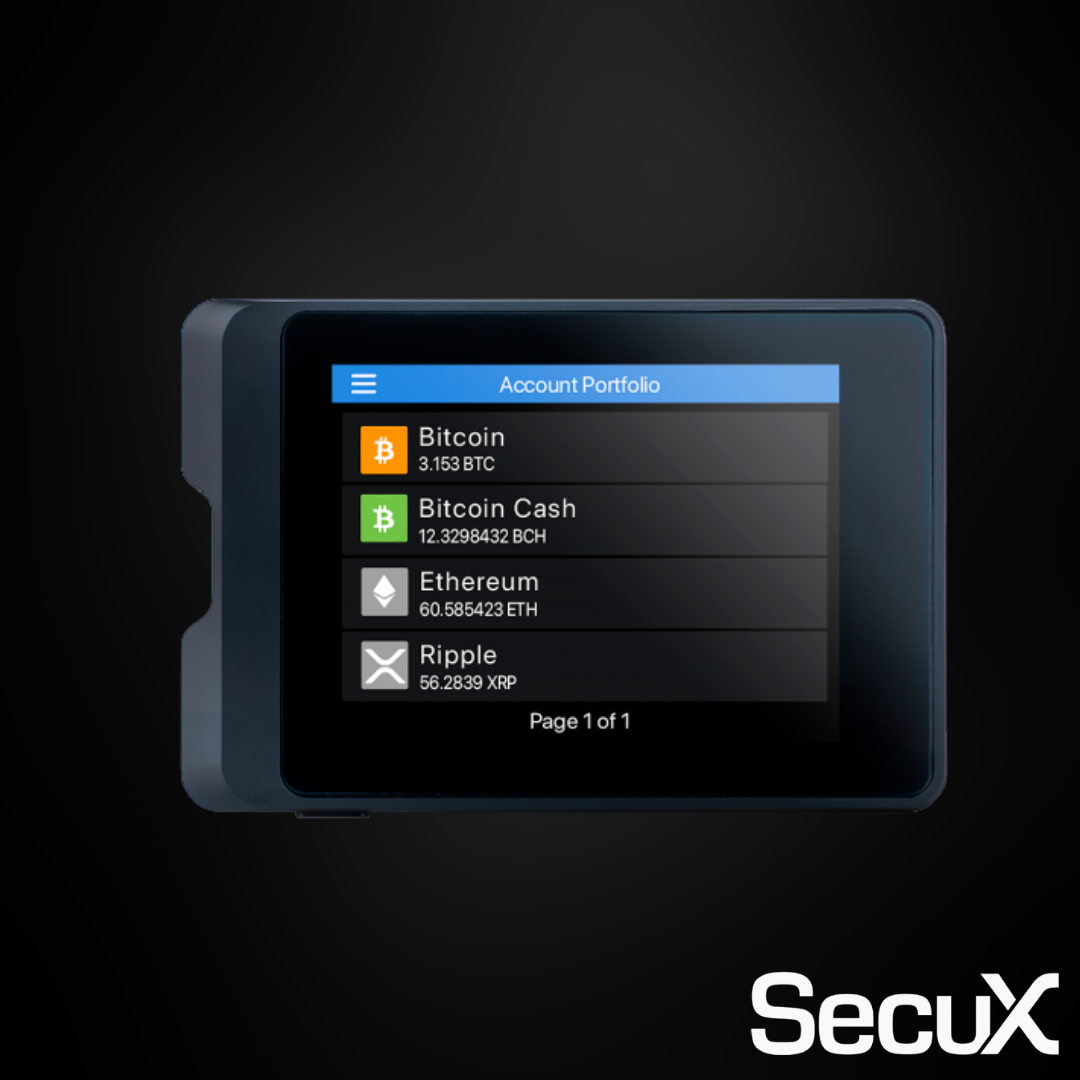 SecuX W10 - Cash Fort