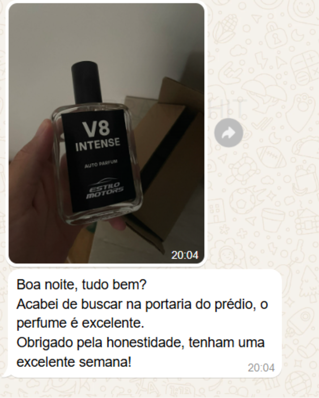 Perfume V8 Intense - Estilo Motors