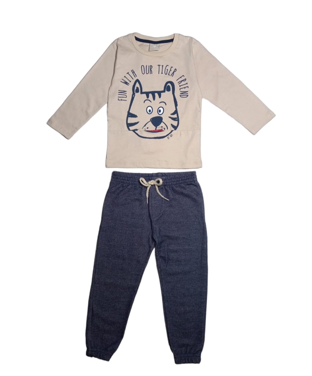 Conjunto meia malha By gus tiger - Shop Kids