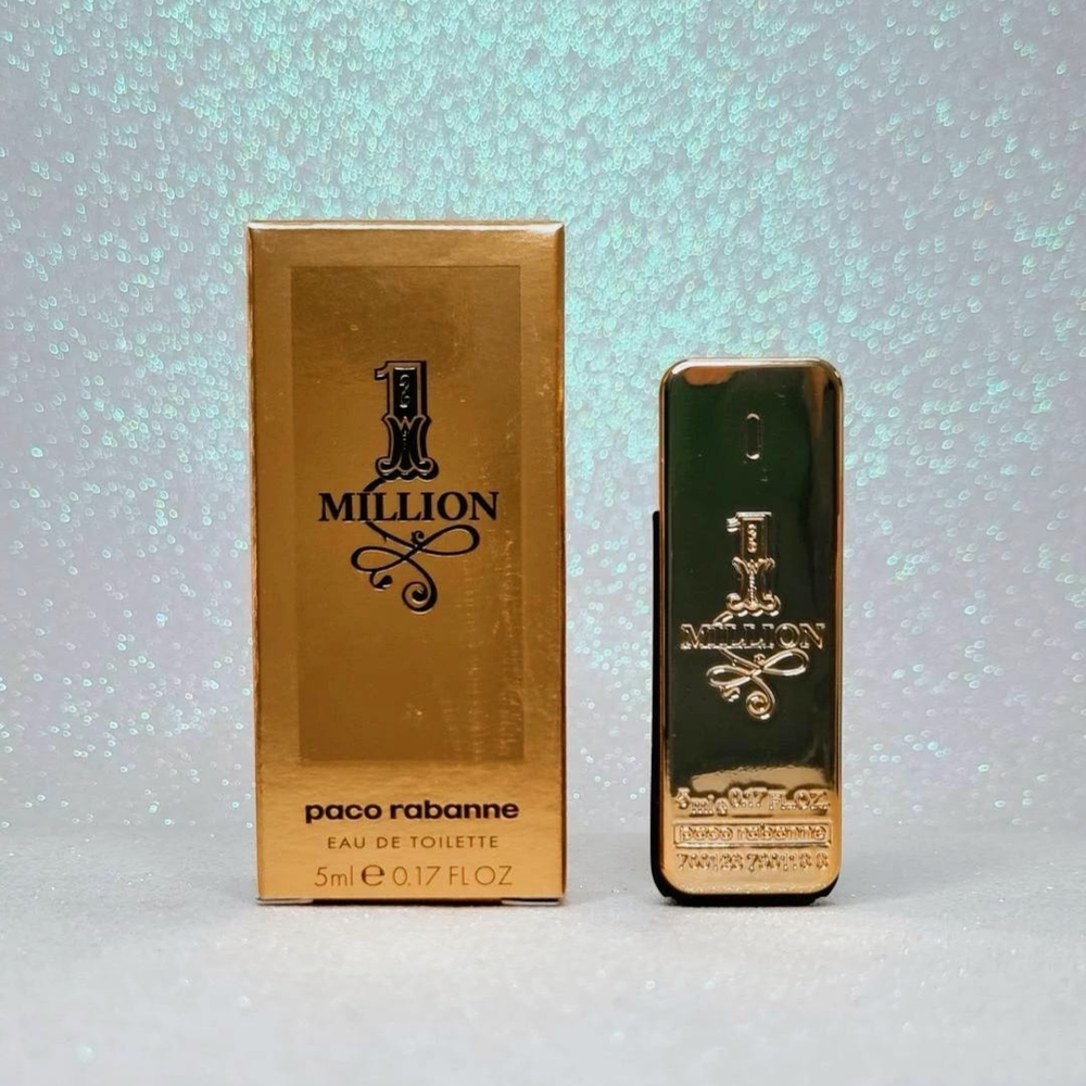 Miniatura 1 Million Paco Rabanne Eau de Parfum - 5 ml - Perfumes ...