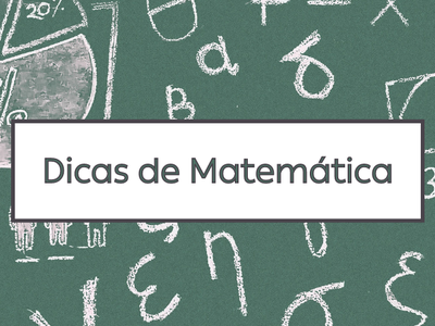 Dicas de Matemática - Apostilas para concursos